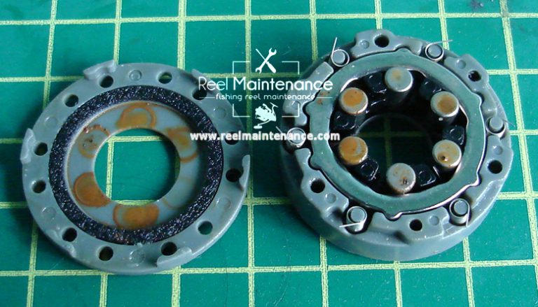 Roller clutch disassembly - Fishing Reel Maintenance